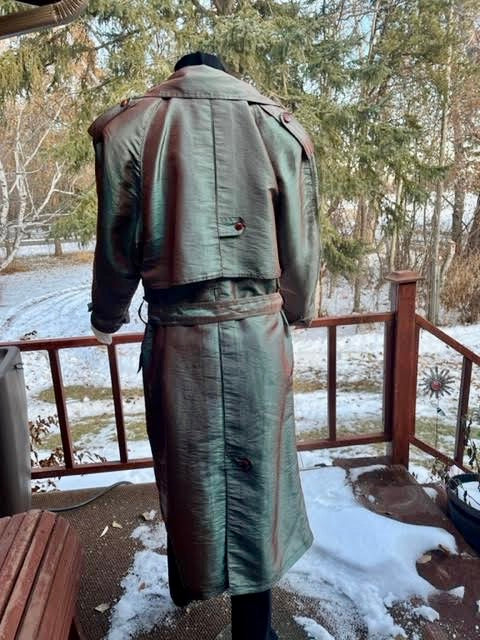 Trenchcoat - Iridescent Nylon – MacPhee WorkShop