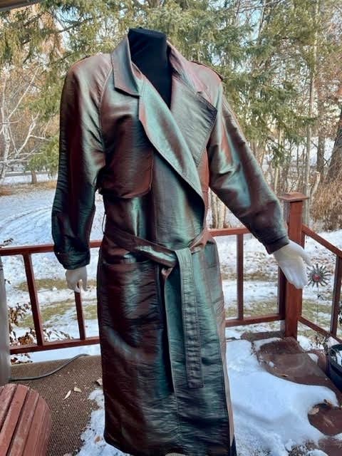 Trenchcoat - Iridescent Nylon – MacPhee WorkShop