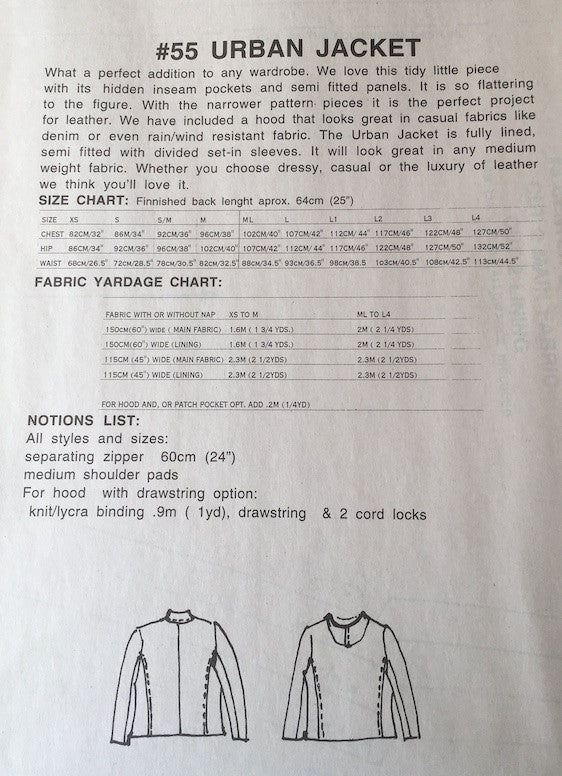 #55 URBAN JACKET – MacPhee WorkShop