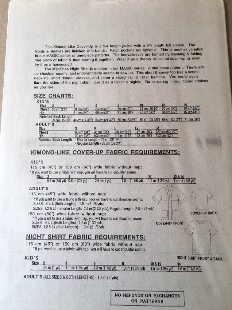 #154 NIGHT & DAY KIMONO COAT – MacPhee WorkShop