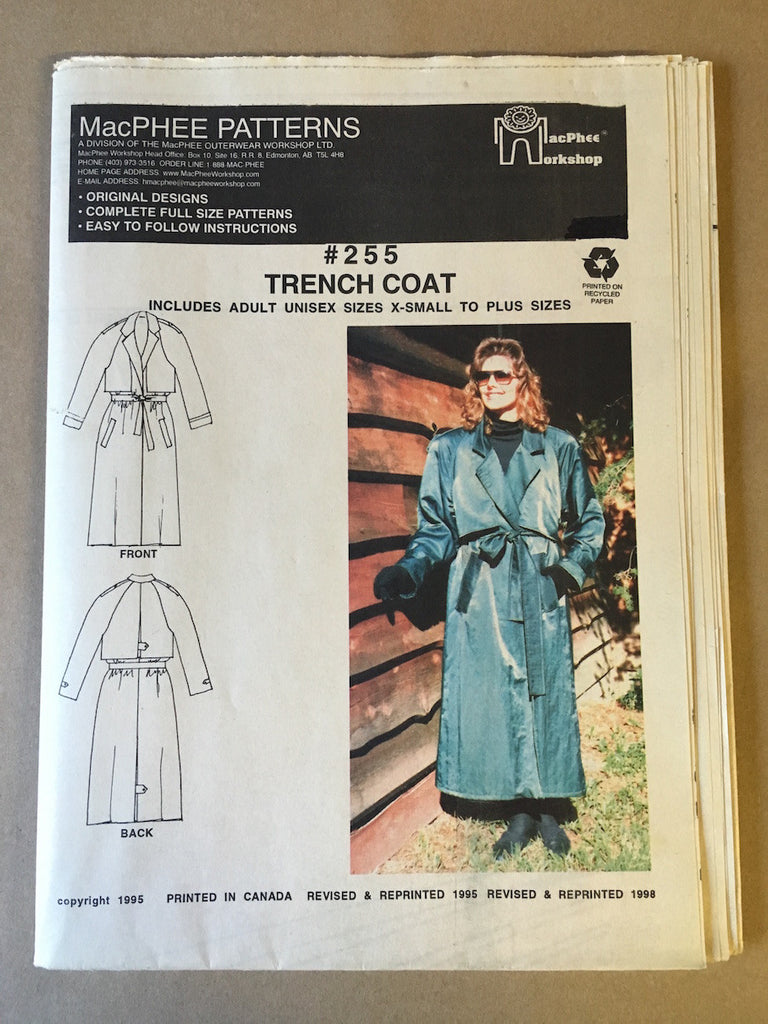 #255 TRENCH COAT – MacPhee WorkShop