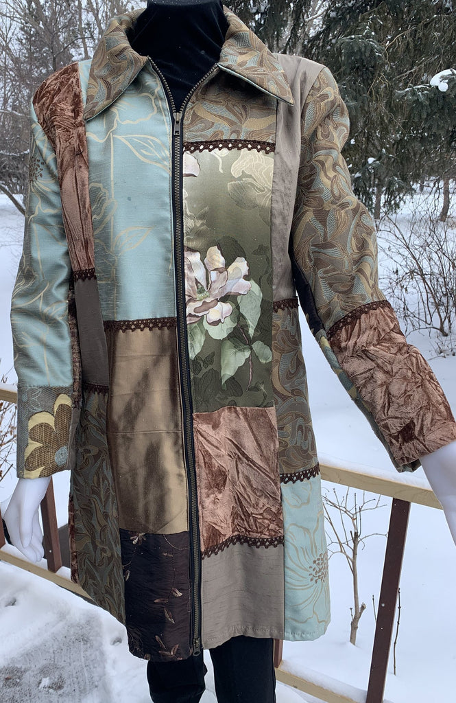 Pieced Classic Coat 3/4 length – MacPhee WorkShop