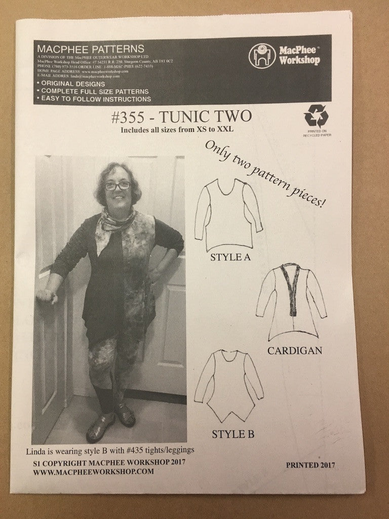 #355 TUNIC TWO – MacPhee WorkShop