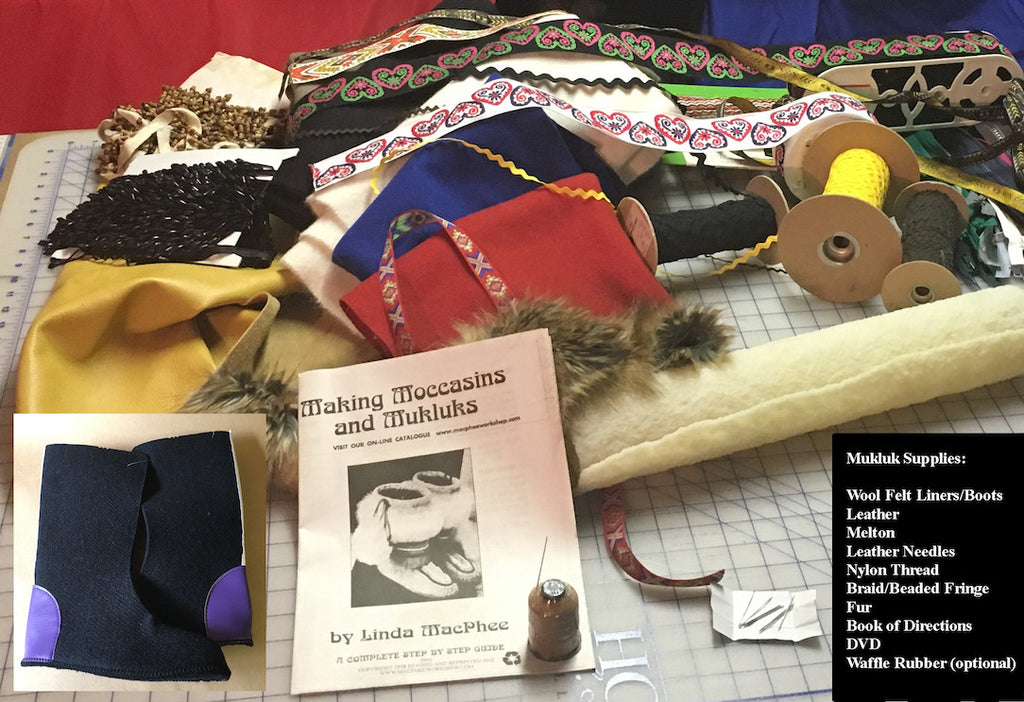 #901 MAKING MOCCASINS AND MUKLUKS BY LINDA MACPHEE – MacPhee WorkShop