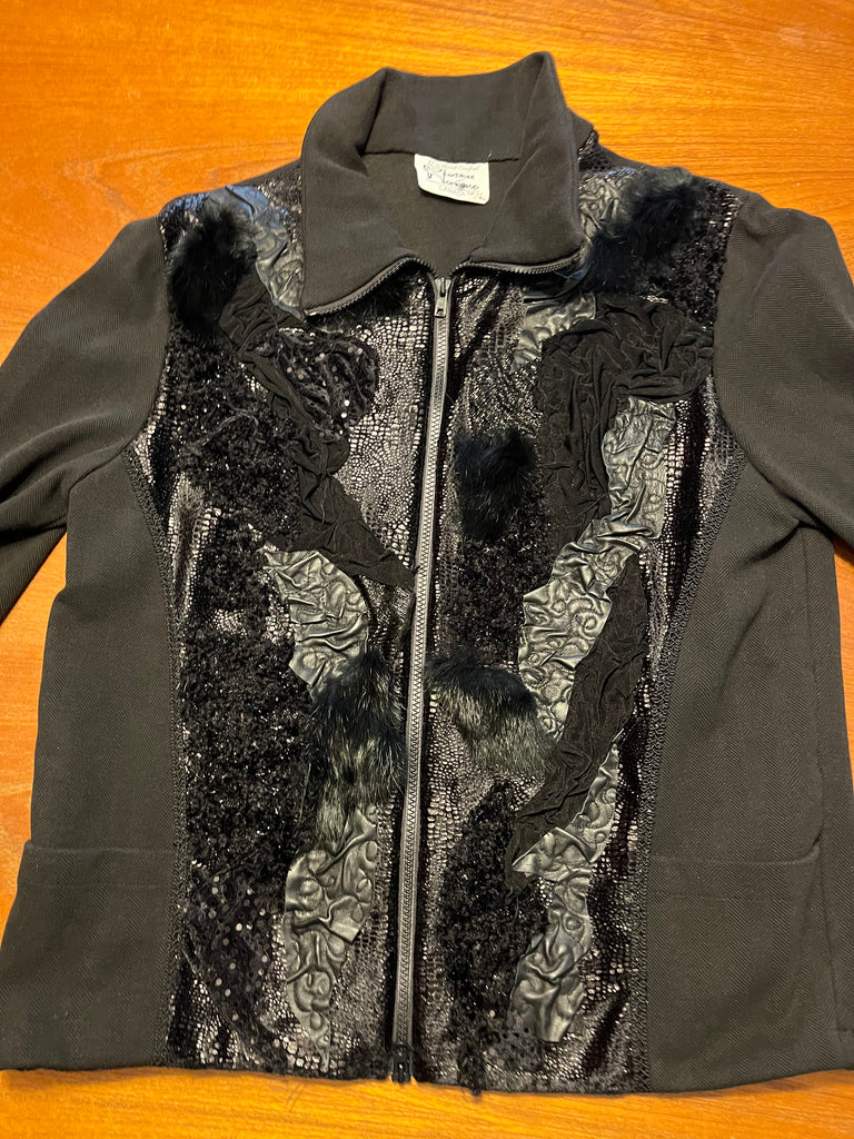 Black Embellished Urban Jacket – MacPhee WorkShop