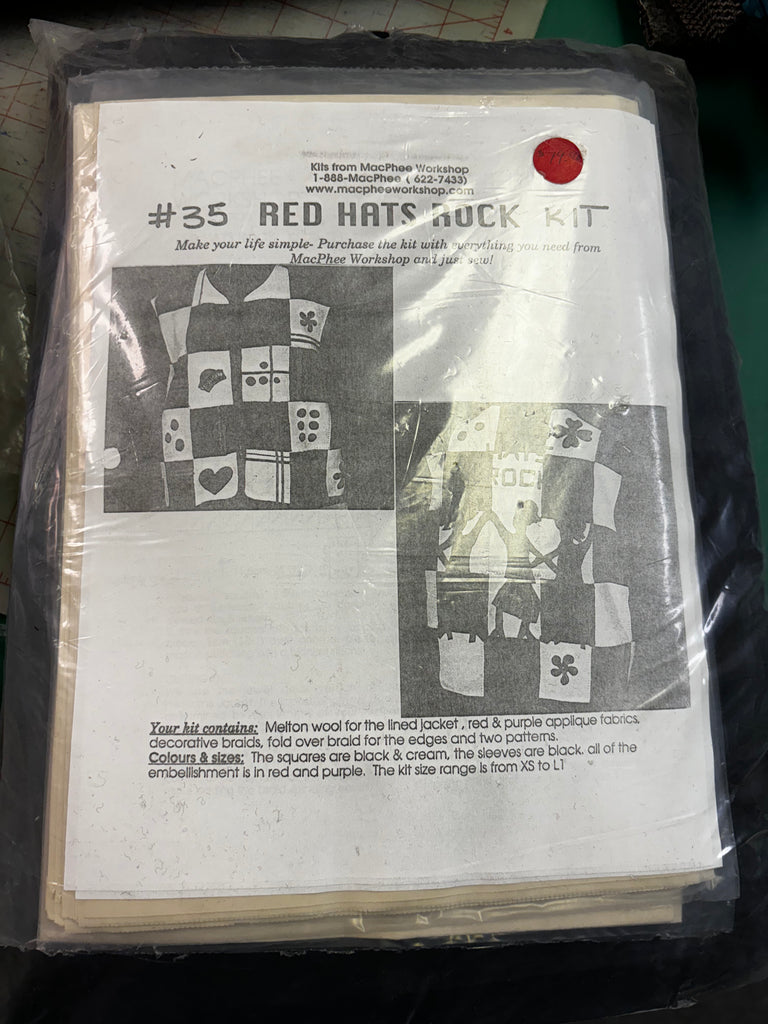 Red Hats Rock Jacket Kit – MacPhee WorkShop