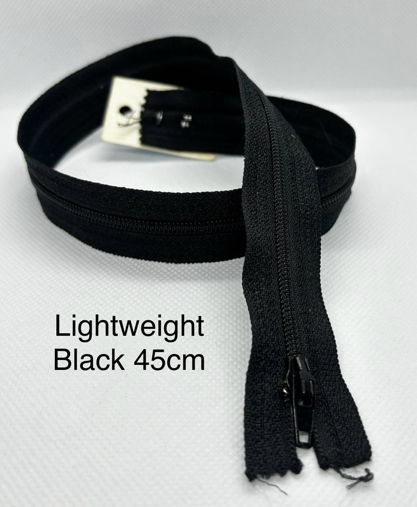 Lightweight Non-separating zipper (closed end) 45cm/18" – MacPhee WorkShop