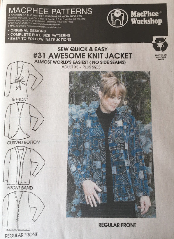 #31 AWESOME KNIT JACKET – MacPhee WorkShop