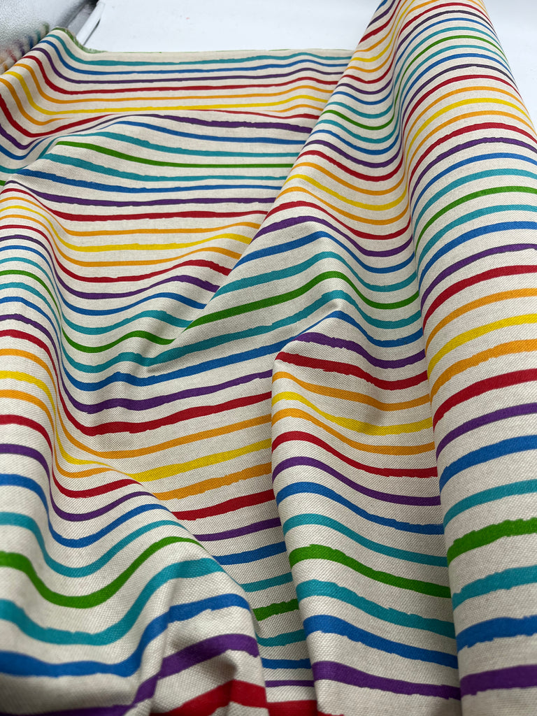Spanish Cotton - Rainbow Stripes – MacPhee WorkShop