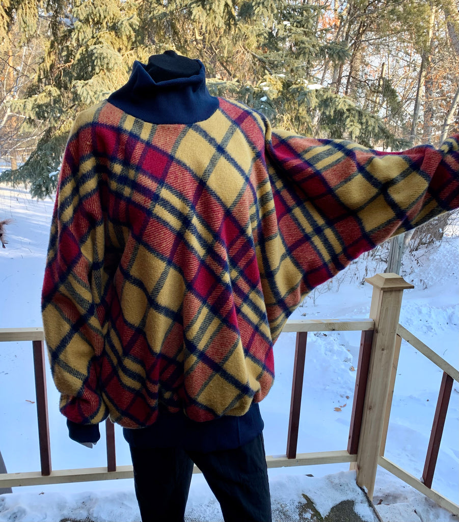 Wool Plaid Magic Sweater SOLD – MacPhee WorkShop