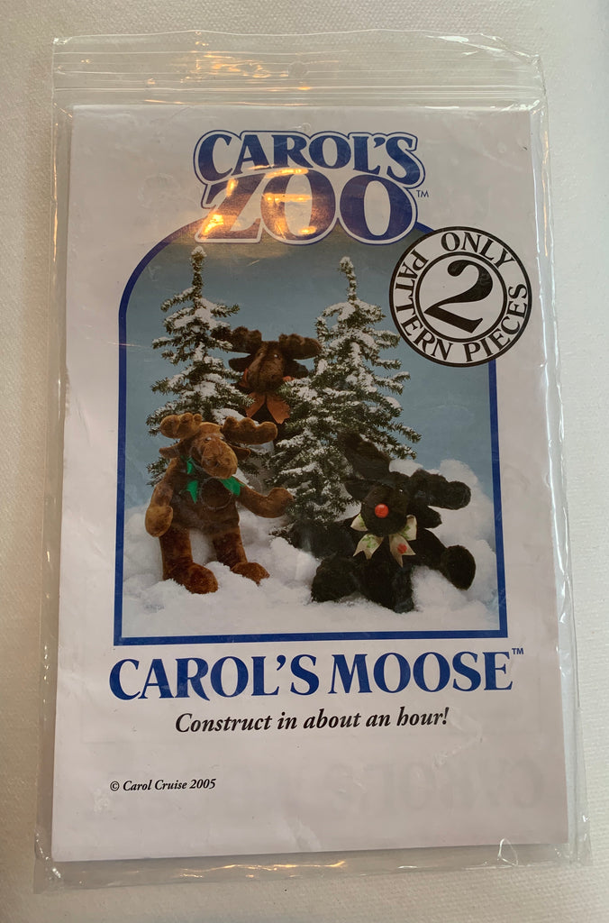 Carol's Zoo MOOSE PATTERN – MacPhee WorkShop